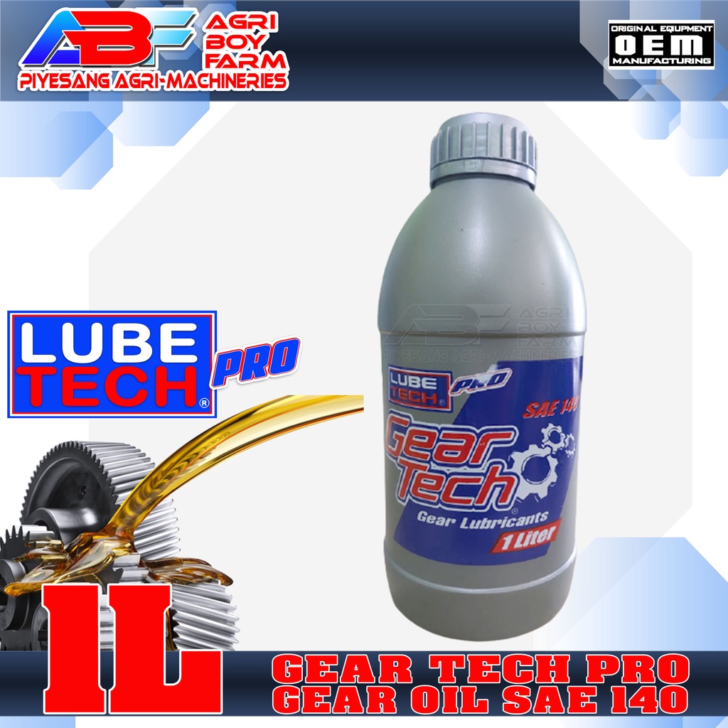 Oil Lube Tech Gear Tech Gear Oil SAE140 1L | Shopee Philippines