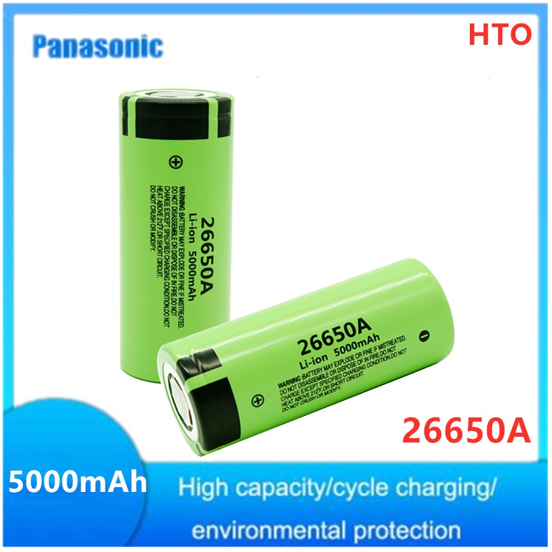 Ready Stock Panasonic Original 26650A 26650 5000mAh for Flashlight Li ...