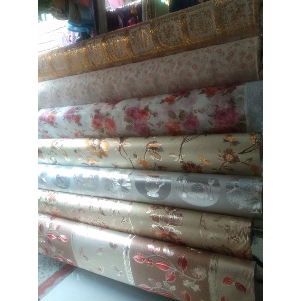 MANTEL /TABLE CLOTH PER YARD (54 inches width) | Shopee Philippines