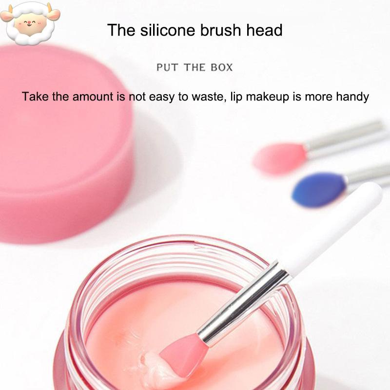 Mini Small Lip Mask Lip Brush Lipstick Silicone Brush Portable Makeup ...