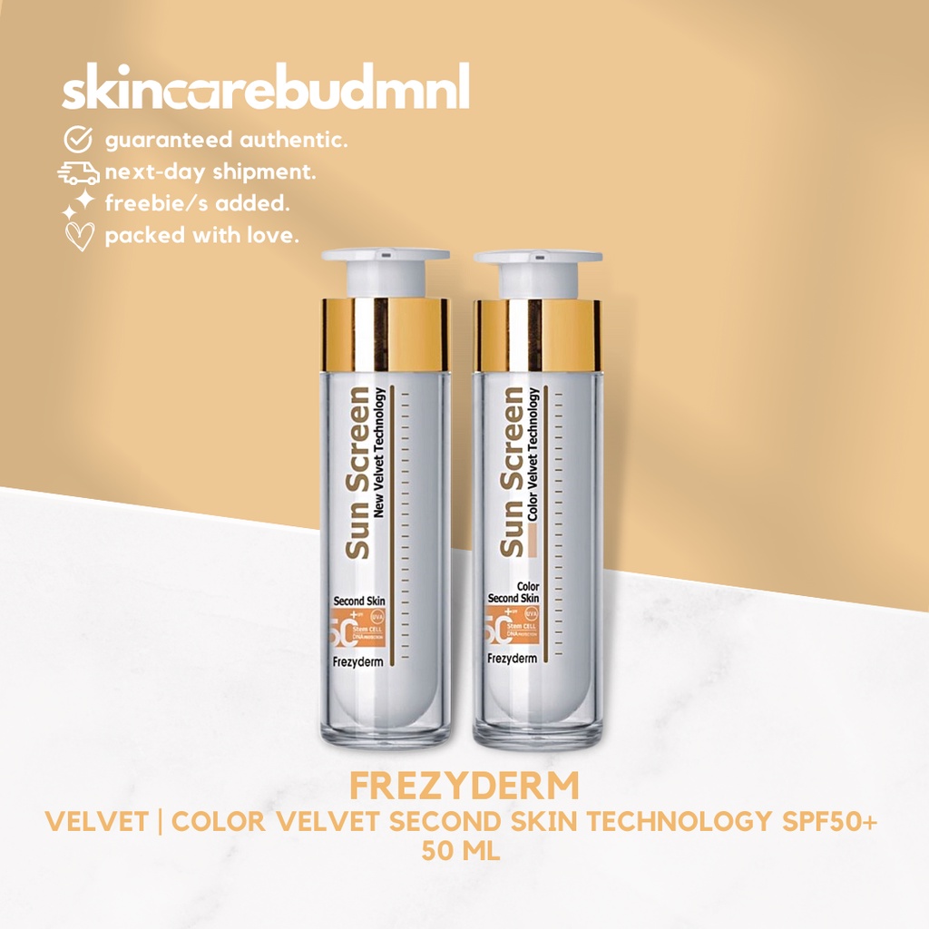 Frezyderm Sunscreen Velvet | Color Velvet Second Skin Technology SPF50 ...
