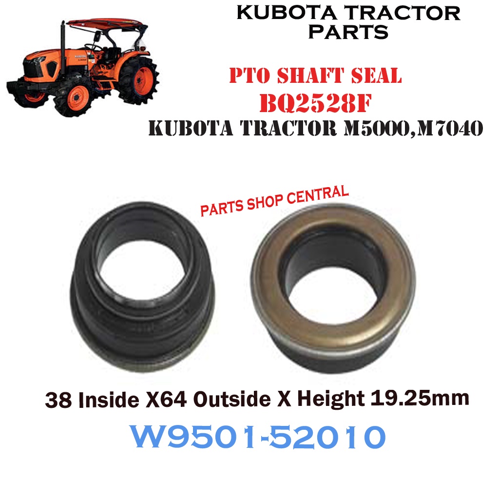 Oil Seal BQ2528F PTO Shaft Kubota Tractor M5000, M7040 | Shopee Philippines