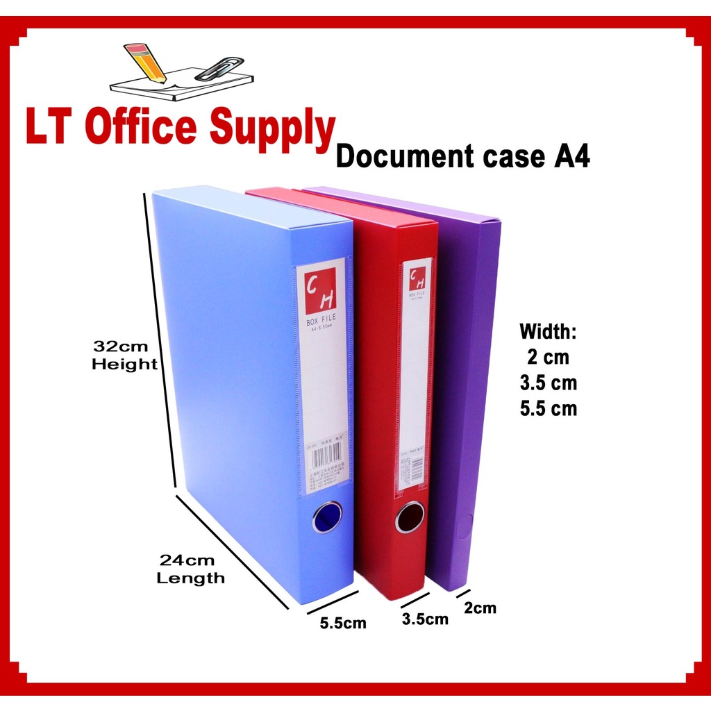 Document case / File case A4 size | Shopee Philippines