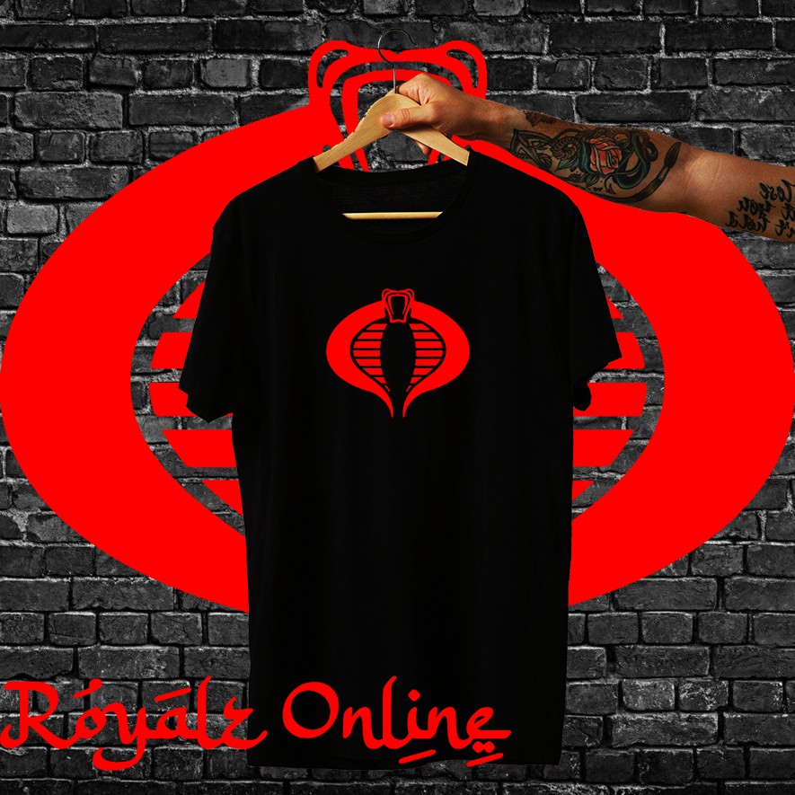 Cobra Commander Logo Graphic Shirt Front Print (Unisex For Men And ...