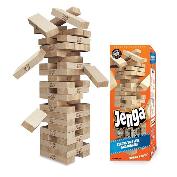 Giant Wooden Stack Blocks 54 Pieces 4 Feet Stacking Blocks Outdoor Toys ...