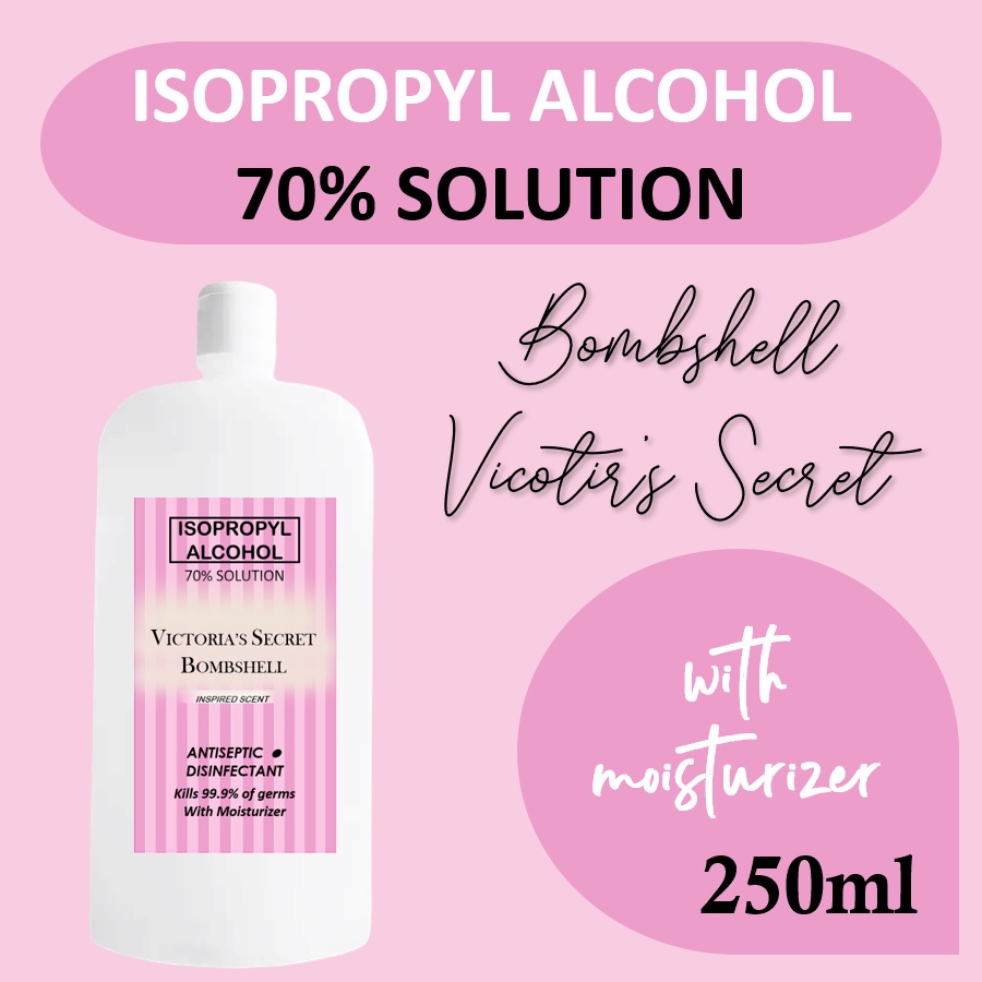 Bombshell 250ml 70% Isopropyl Alcohol with moisturizer | Shopee Philippines