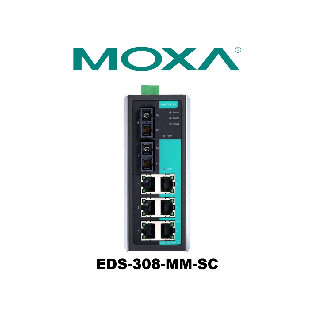 MOXA Model : EDS-308-MM-SC | Shopee Philippines