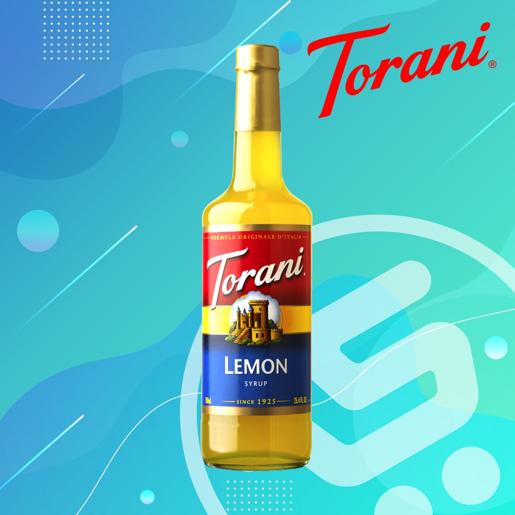 Torani Lemon Syrup (750ml) | Shopee Philippines