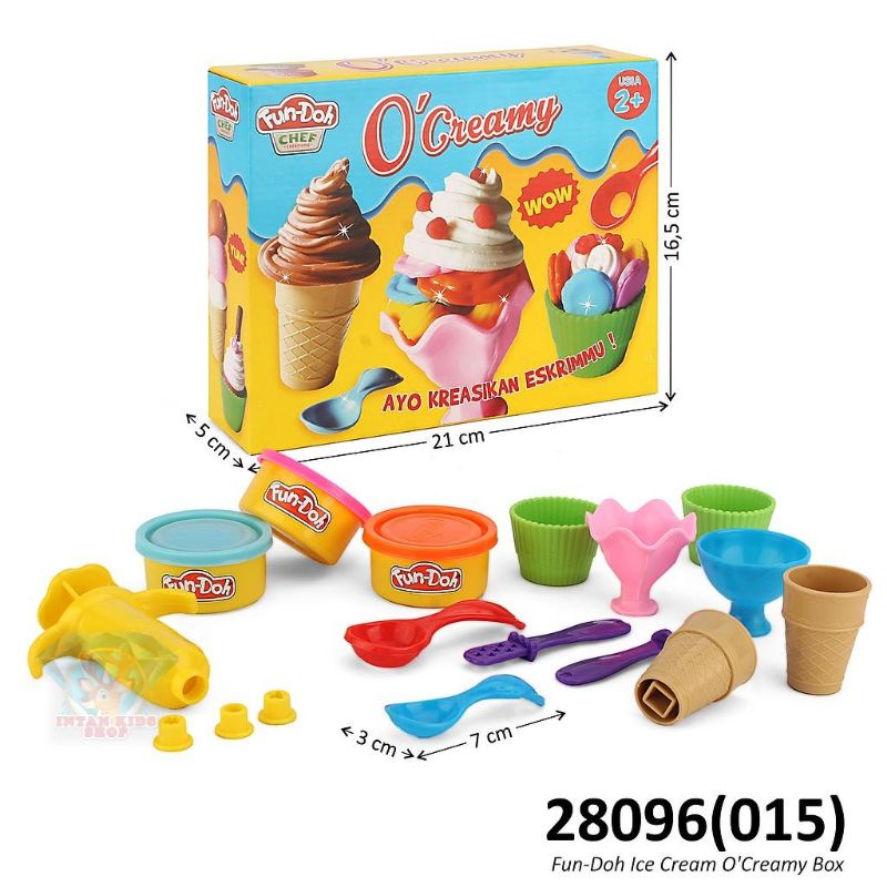 LILIN CHILDREN'S EDUCATIONAL TOYS CANDLE FUN DOH FUN-DOH FUNDOH ICE ...