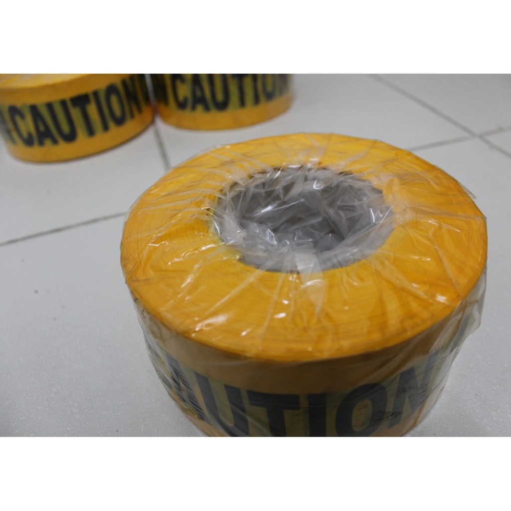CAUTION TAPE (3" x 300m per roll) | Shopee Philippines