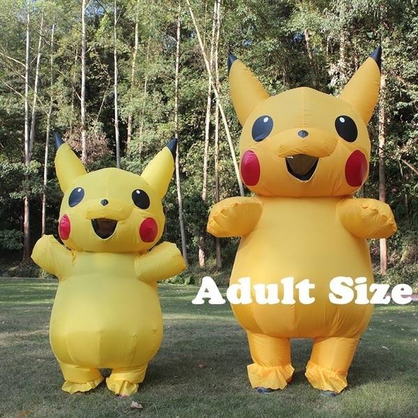 Pikachu Funny Inflatable Costume Party Cosplay Costumes For Adult and ...