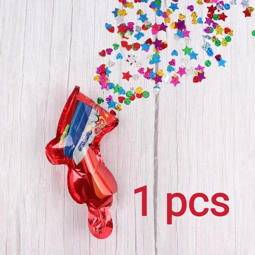 Inflatable confetti cone wedding salute atmosphere prop Hold firework ...