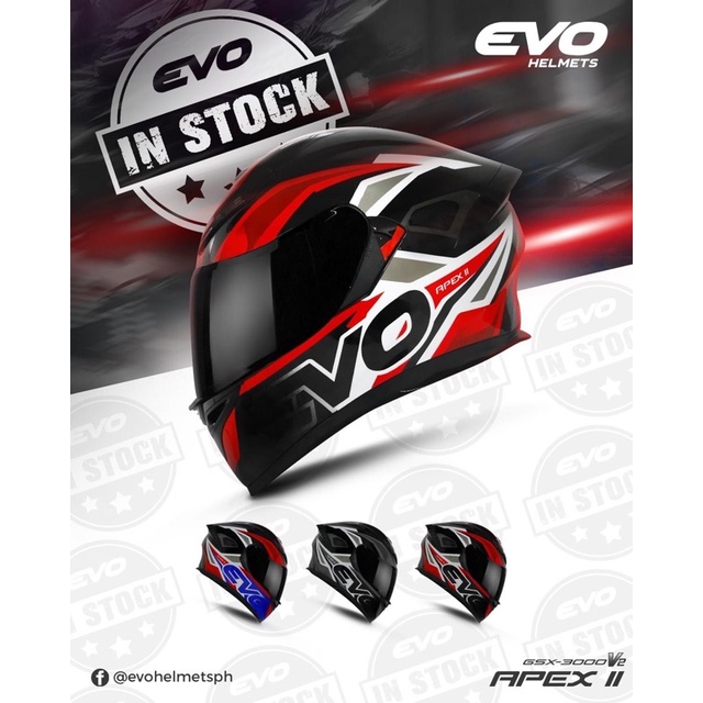 GSX3000 APEX Full Face | Shopee Philippines