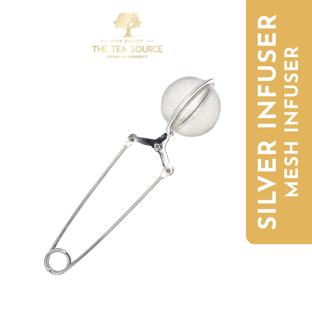 Silver Tea Infuser with Handle | Mesh Type | 304 Stainless Steel ...
