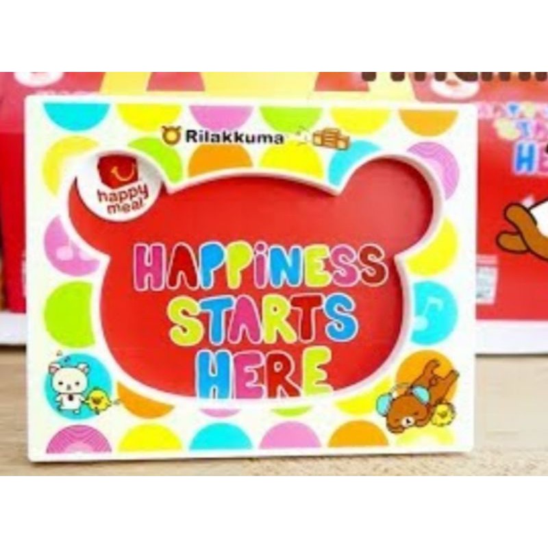 McDonald's Happy Meal Rilakkuma Music Photo Frame | Shopee Philippines