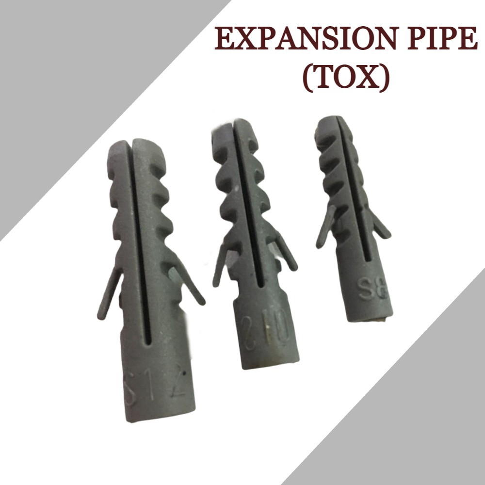 Tox ( The plastic expansion pipe) PVC ANCHOR/PVC TOX PIN | Shopee ...