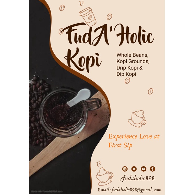 Fud A' Holic Kopi - Flavoured Blend ( Sweet & Creamy ) | Shopee Philippines