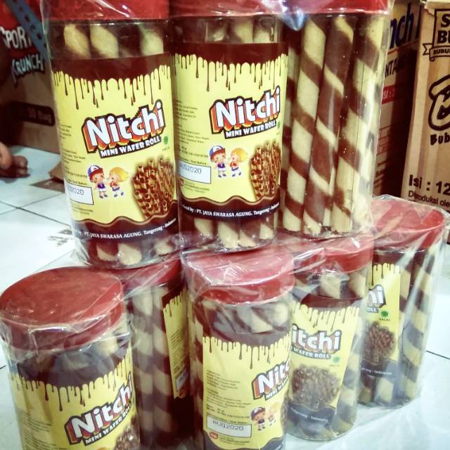 Astor NITCHI MINI WAFER ROLL 40 GRAM SNACK SNACK | Shopee Philippines
