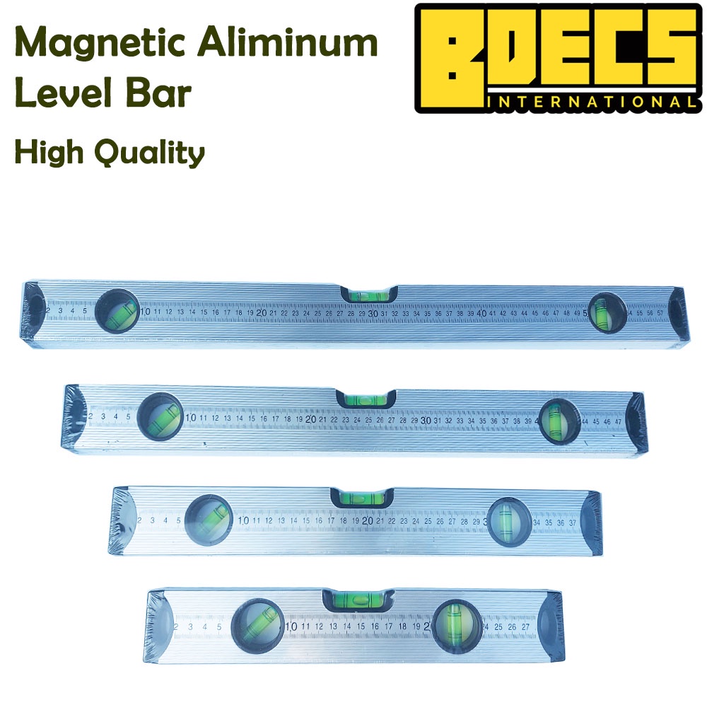 Aluminum Level Bar magnetic High Quality (30cm, 40cm, 50cm, 60cm) I ...