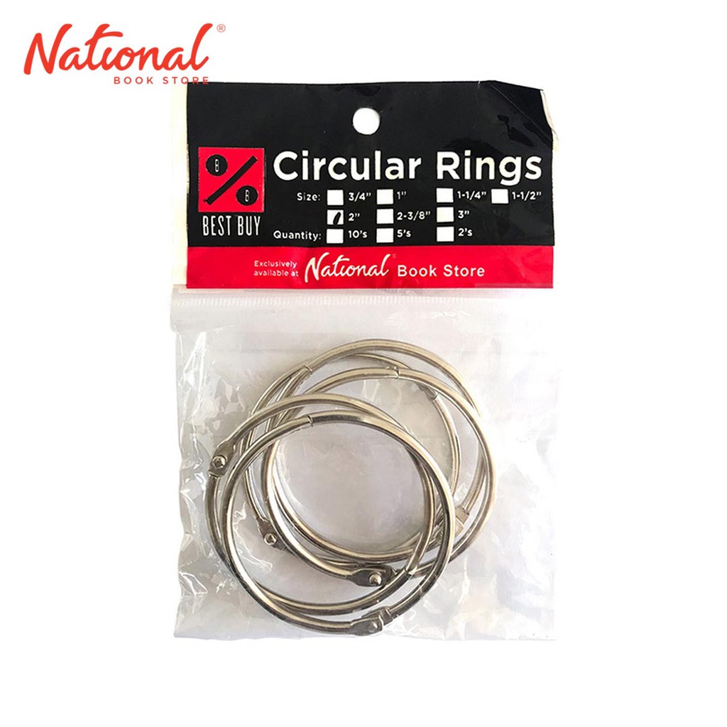 Best Buy Circular Ring 2In 5S 50Mm Metal | Shopee Philippines
