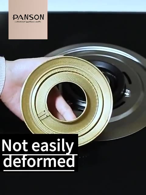 Panson double port gas hob tempered glass panel kitchen gas hob ...