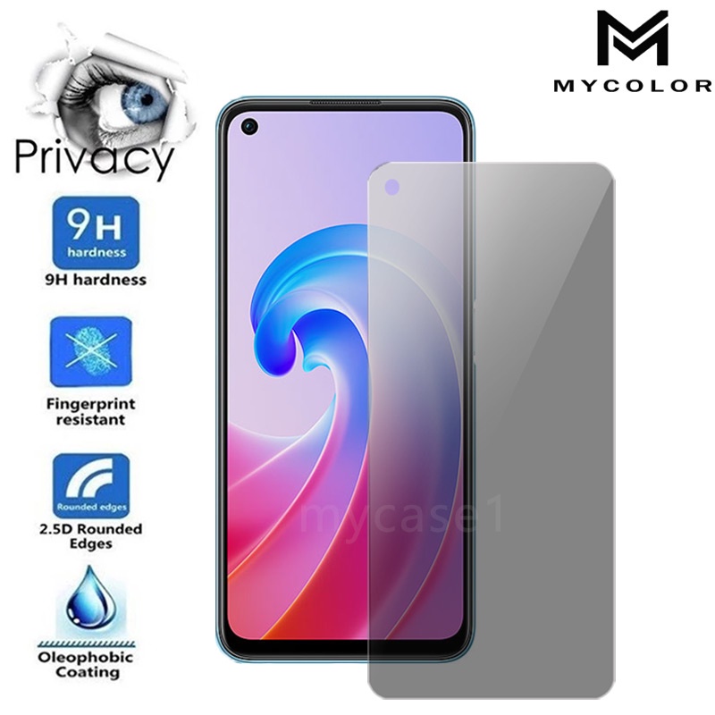 Privacy Tempered Glass Screen Protector For OPPO A98 A96 A78 A77 A77s ...