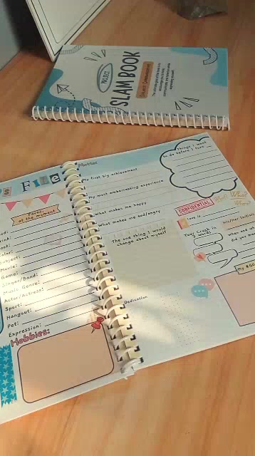 SLAMBOOK / AUTOGRAPH BOOK ( FRIEND'S FOLIO ) ( SLAM BOOK ) ( SLUMBOOK ...