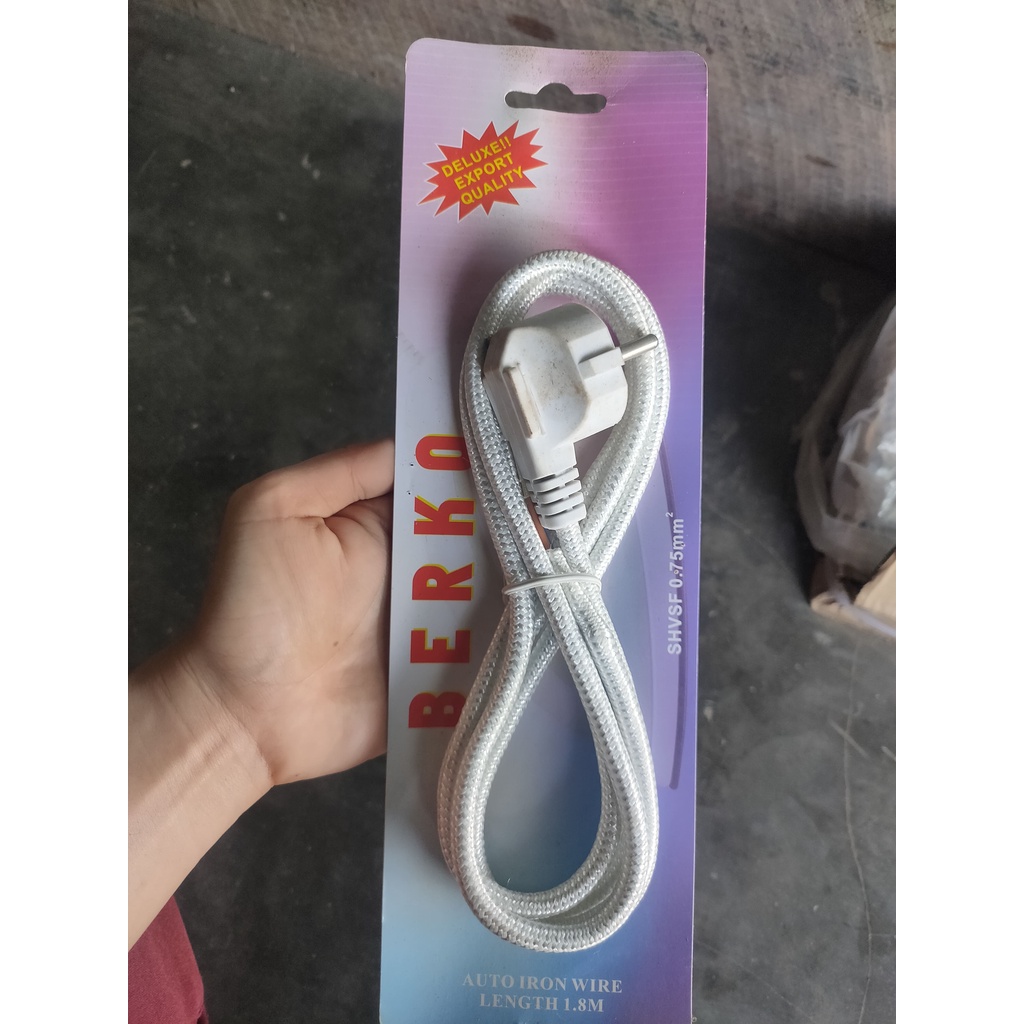 Clothes Scrubbing Plug Cable / Ironing Plug Cable / Ironing Cable / 1,8 ...