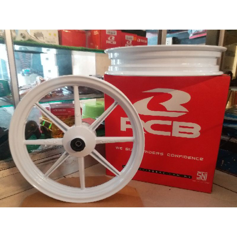 RCB Mags for Honda Click125i/Click150i White 14" | Shopee Philippines