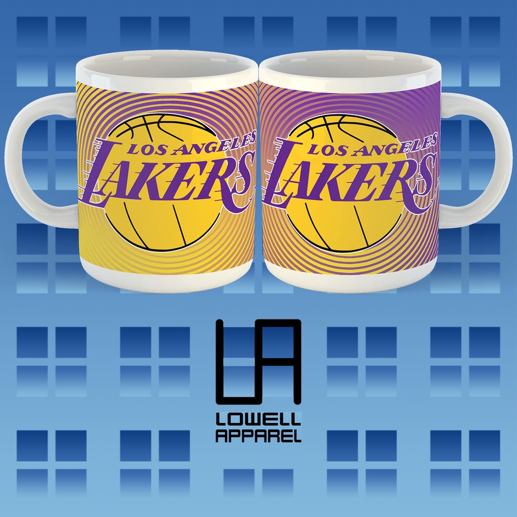 Los Angeles Lakers Logo NBA Basketball Sports Mug Gift - Sublimation ...