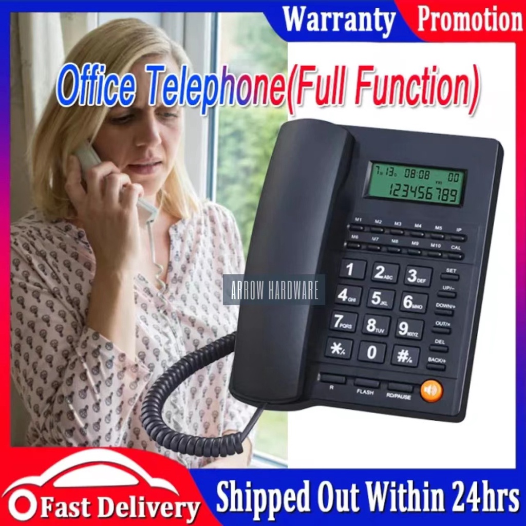 Caller ID Telephone Home Business Office Fixed Landline Telephone Hotel ...