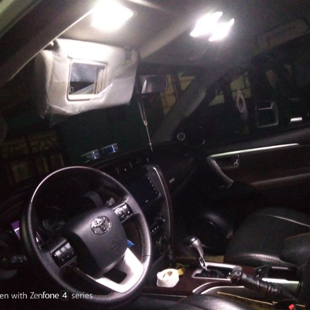 Led's lighting for fortuner 2017-2020 Interior Package set ( Premium ...