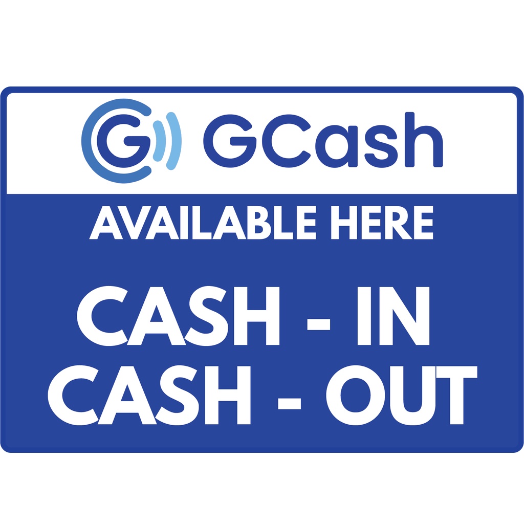 Gcash Signs / Signange for Store Owners and Stablishments | Shopee ...