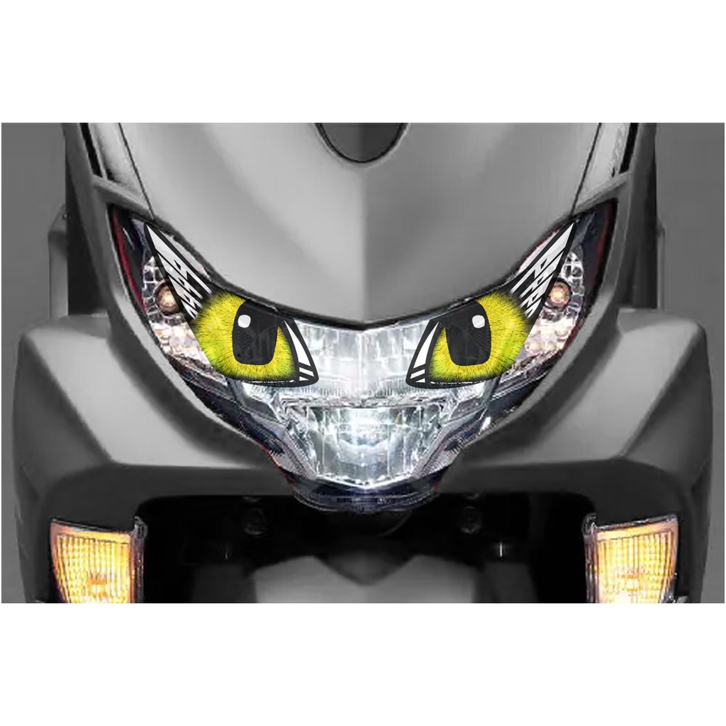 Winker For Yamaha Gravis Yellow Toothless Eyes | Shopee Philippines