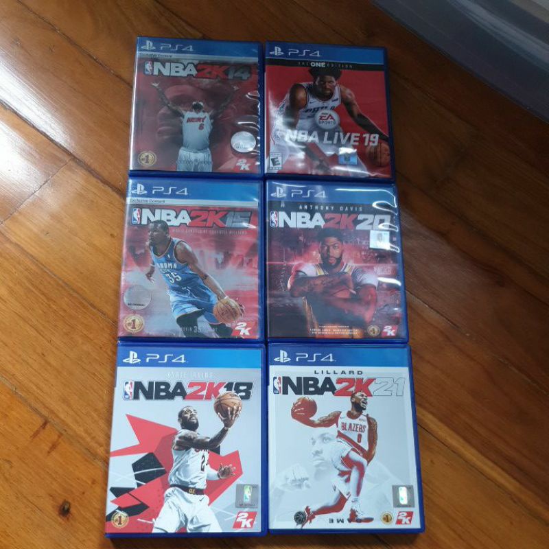 PS4 games NBA2K14 NBA2K15 NBA2K18 NBALIVE19 NBA2K20 NBA2K21 | Shopee ...