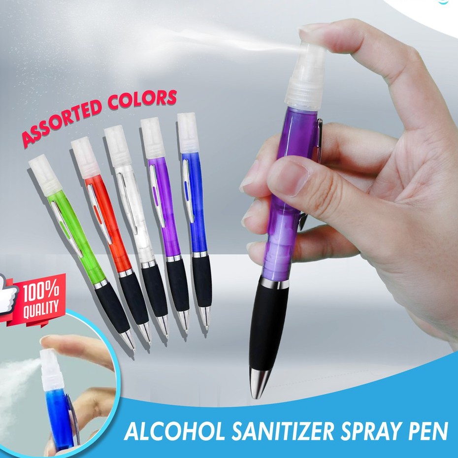 Alcohol Spray Ballpen for Promotion Disinfection Water Sanitizer Spray ...