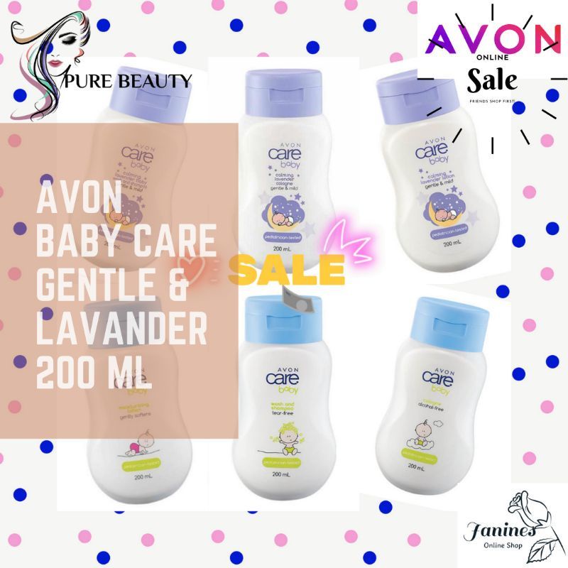 Avon Baby Care: Gentle and Lavender Care 200 ml | Shopee Philippines