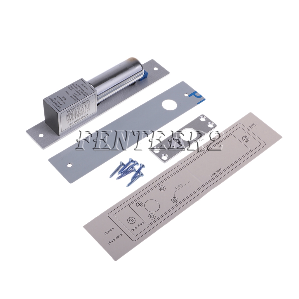 Electric Drop Bolt Door Lock Auto 12V Acc | Shopee Philippines