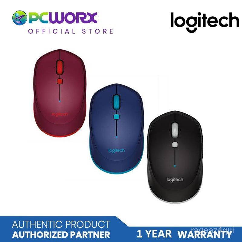 Logitech M337 Wireless Mouse, Bluetooth Mouse, 1000 DPI Laser Grade Optical Sensor, 10-Month ...