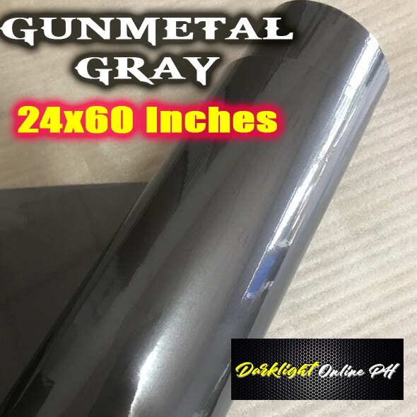 GRAY GUNMETAL CAR WRAP / MC STICKER | Shopee Philippines
