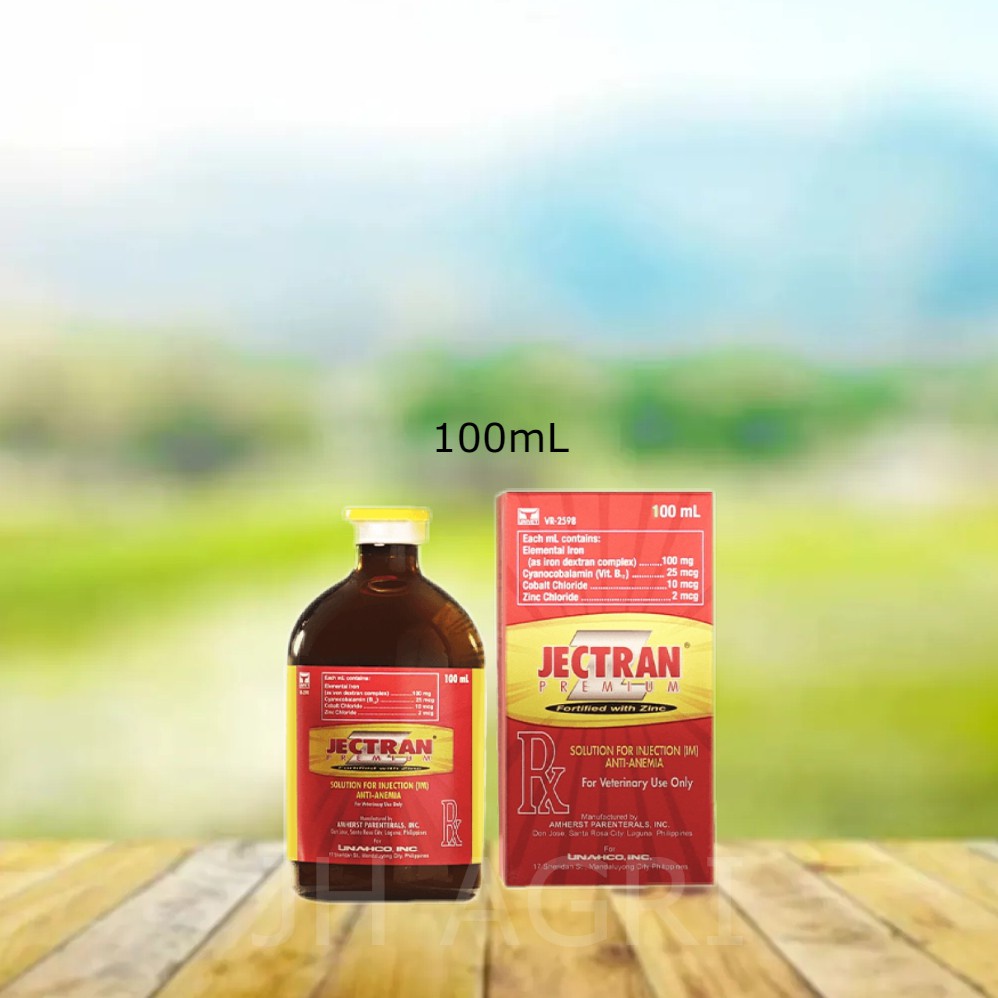 Jectran Premium Injectable Anti-Anemia 10-100mL (1 Bottle) | Shopee ...