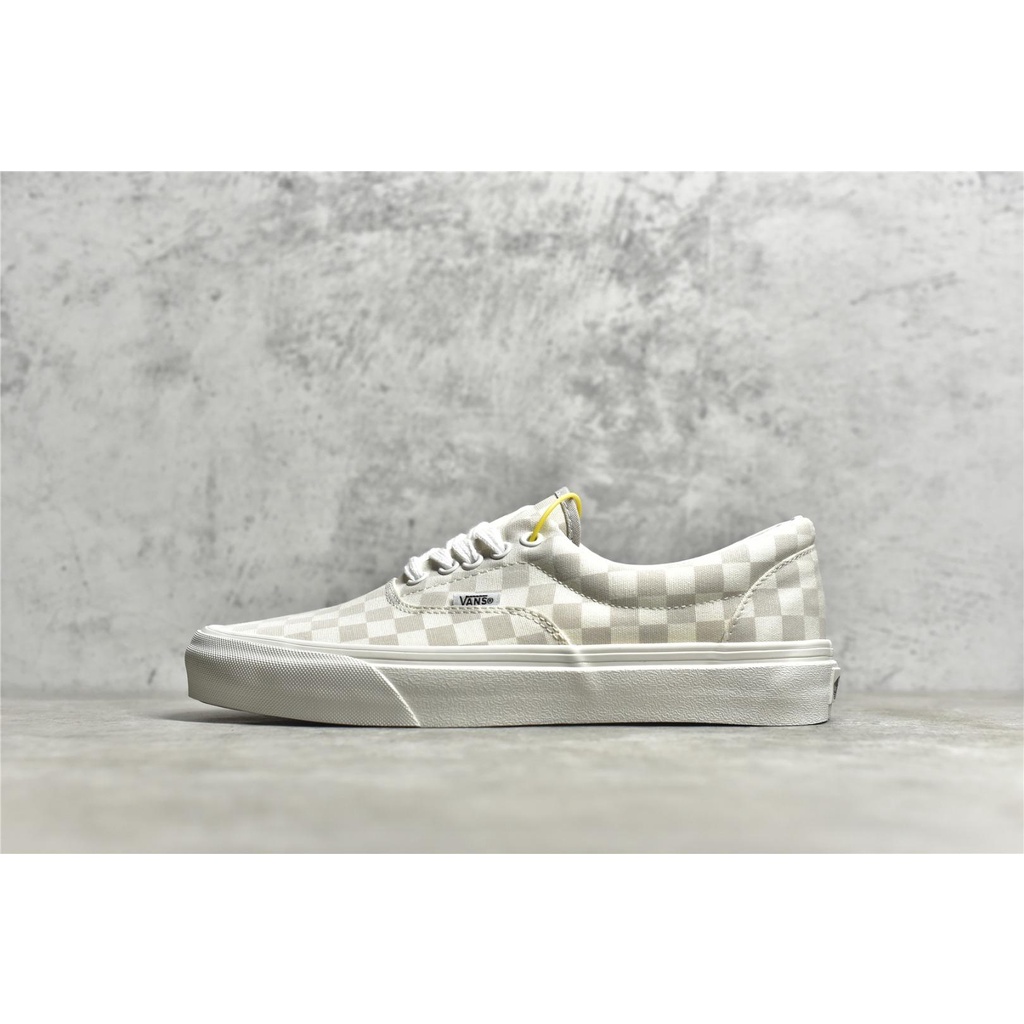 pure original order [VAN] #Vans official milk tea color checkerboard ...