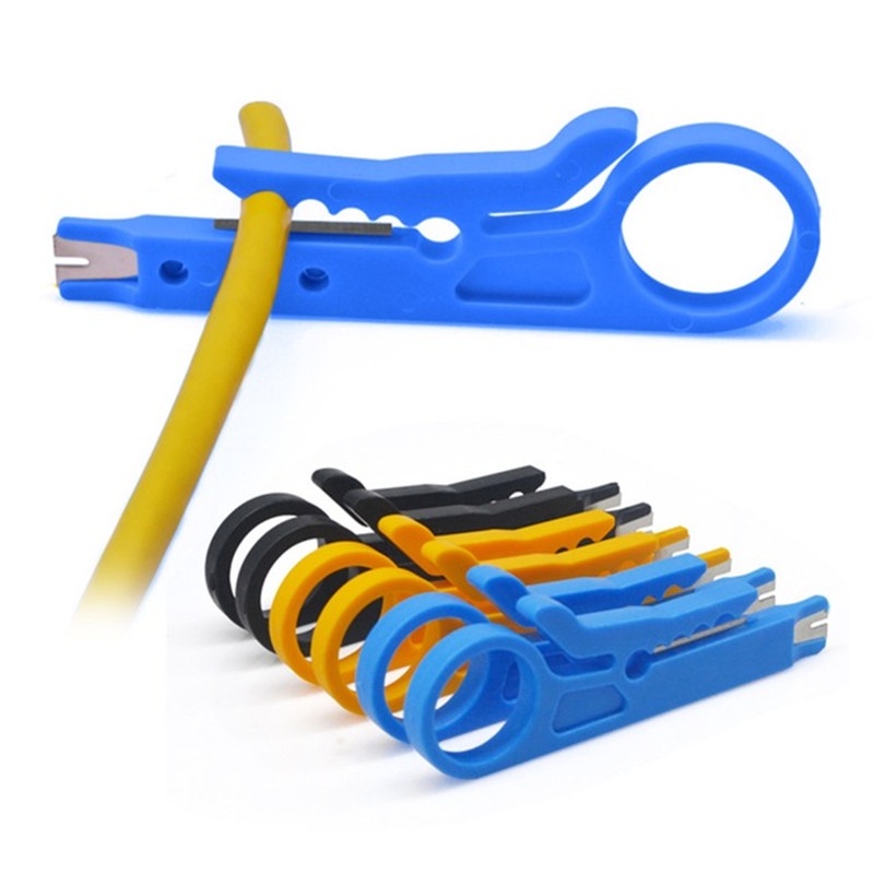 Portable small Wire Stripper Knife Crimper Pliers Crimping Tool Cable ...