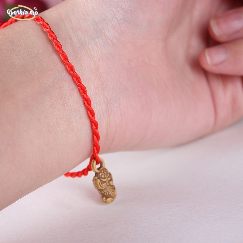 Wholesale 8 STYLE Lucky Bracelet Red String Peanut/Pixiu/ Money-Bag ...