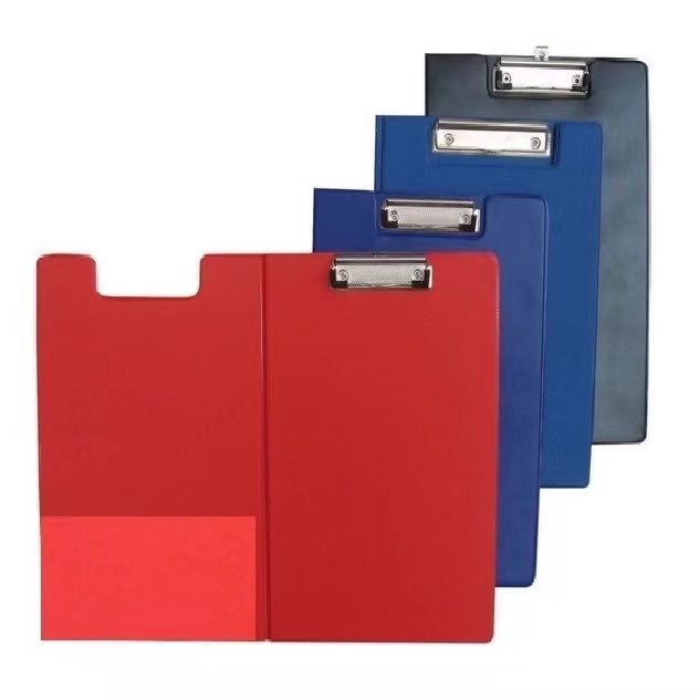 Clipboard with Cover Long Clip Folder Board with Cover Double Clip ...