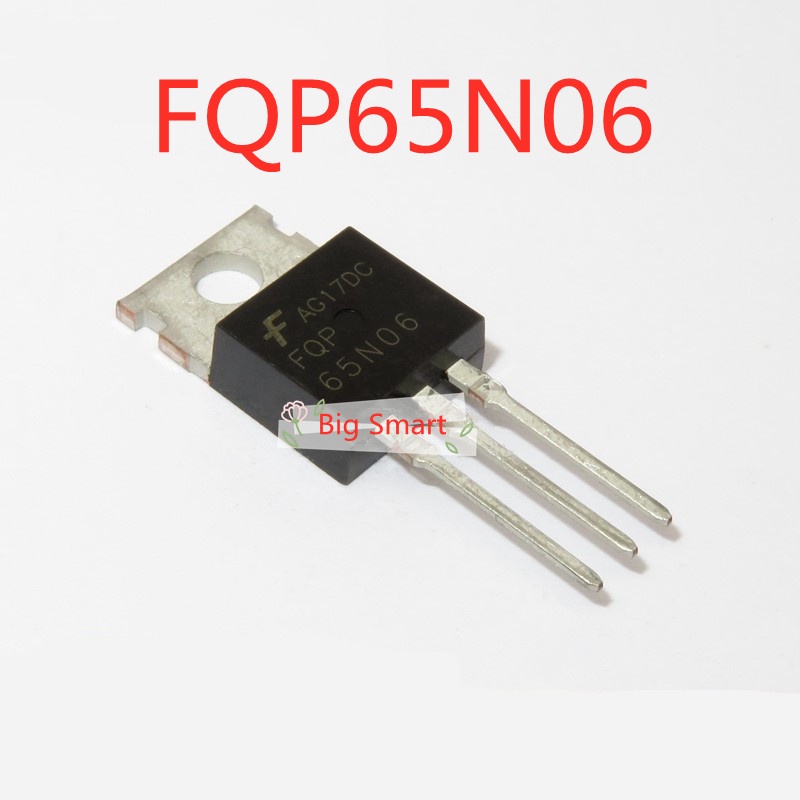10 pcs FQP65N06 TO-220 FQP 65N06 65A 60V MOS tube field effect tube ...