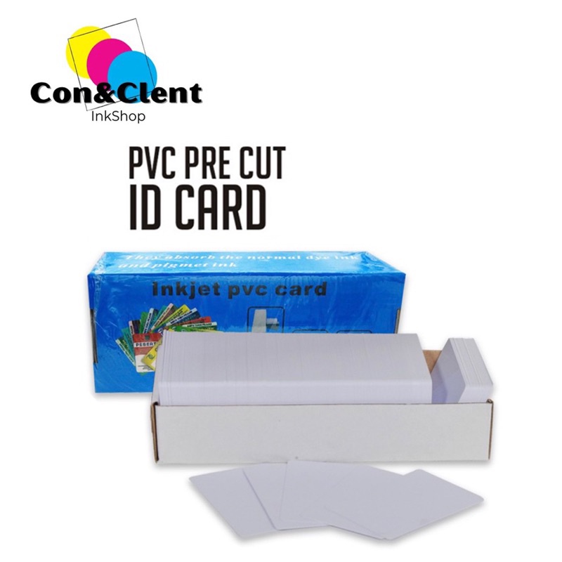 Printable precut PVC for direct printing (230pcs per pack) or ID TRAY ...