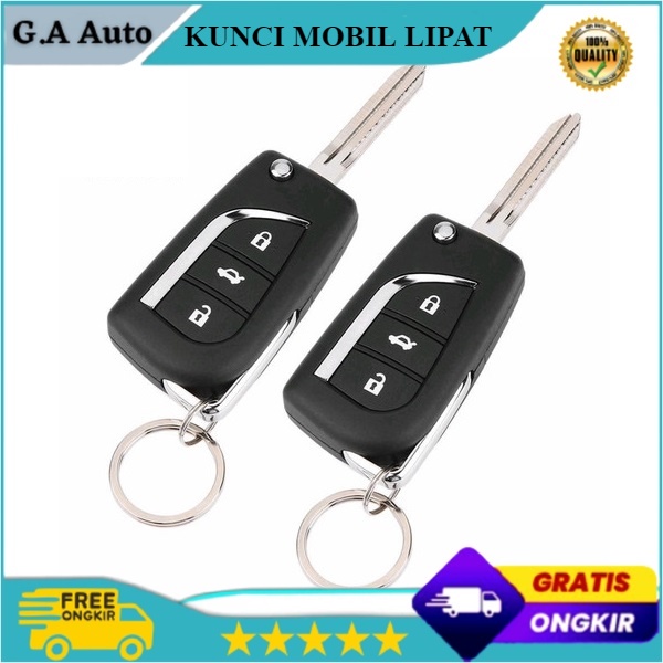 Avanza SIGRA AYLA KIJANG INNOVA UNIVERSAL Folding Car Key Remote ...