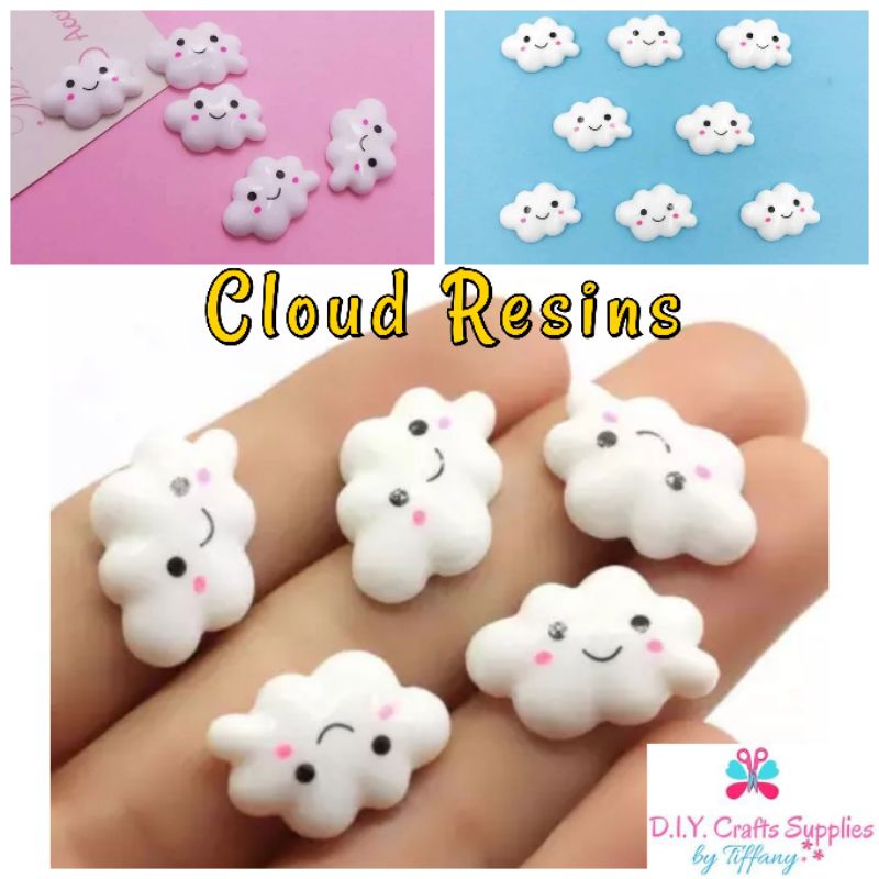 Cloud Resin for bow centerpiece and other DIY crafts (per piece ...