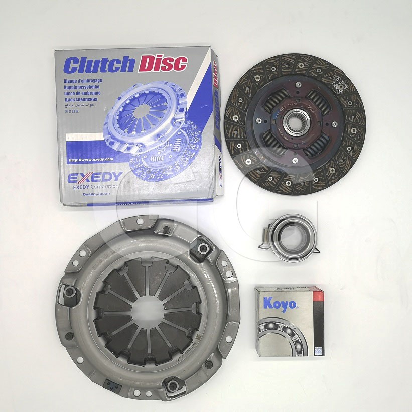 Toyota Corolla 2E 1.3 Clutch Kit Clutch Disc Pressure Plate Release ...